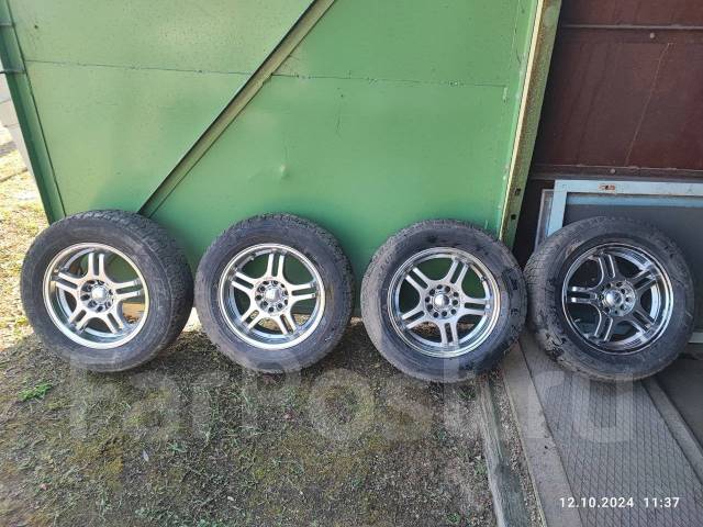 Диски Lanso Racing, 15", 1 шт, 5x100, 5x114.3, 6,90 кг. 4 шт, б/у, в ...