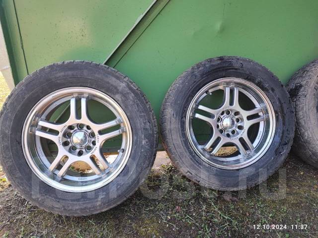 Диски Lanso Racing, 15", 1 шт, 5x100, 5x114.3, 6,90 кг. 4 шт, б/у, в ...
