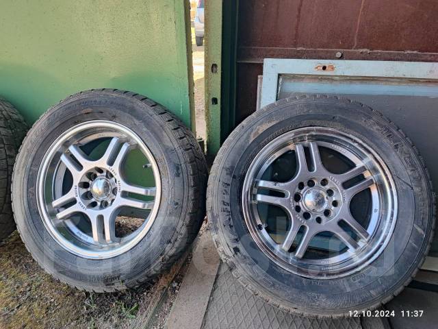 Диски Lanso Racing, 15", 1 шт, 5x100, 5x114.3, 6,90 кг. 4 шт, б/у, в ...