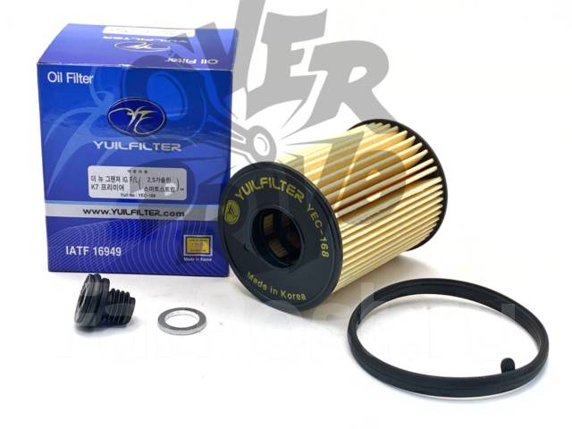 Фильтр масляный YUIL Filter YEC-168 купить во Владивостоке по цене: 759 ...