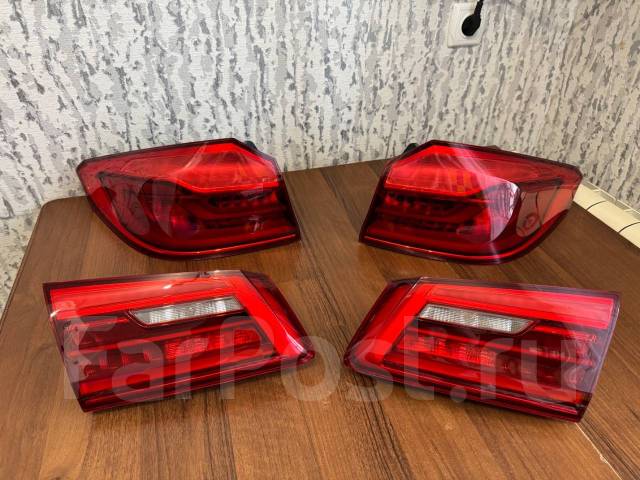 Задние фонари BMW 5 Series G30 G31 F90 2017-2020 Дорестайлинг Комплект ...