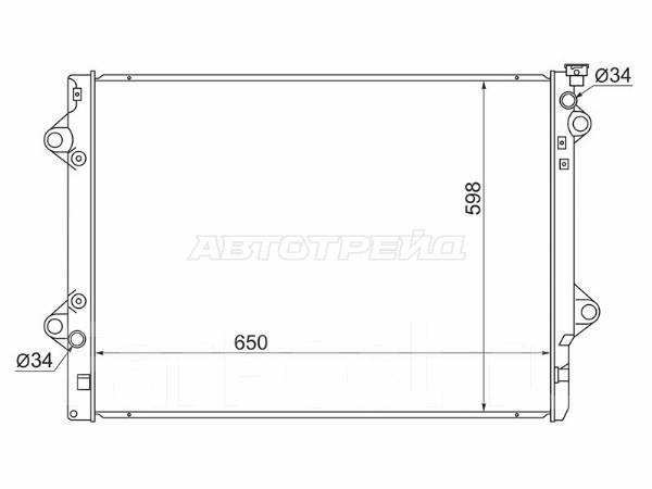 Радиатор Toyota 4Runner, Toyota FJ Cruiser, Toyota FJ Cruiser J1#L 06 ...