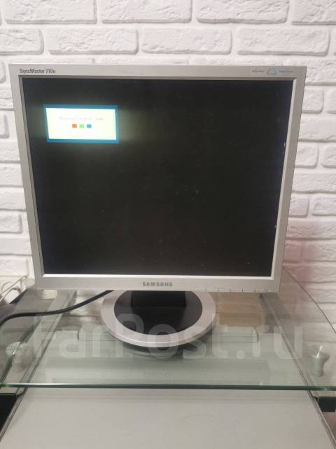 Монитор Samsung SyncMaster 740N 17" в рабочем состоянии, ЖК (LCD, LED ...