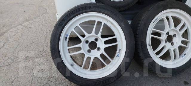 Диски Enkei R17, 17", 1 шт, 4x100, 2 шт, б/у, в наличии. Цена: 20 000 ...