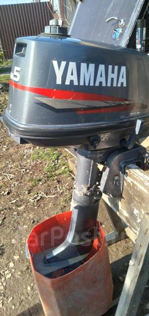 Продам лодочный мотор Ямаха, Yamaha, 5,00 л.с. L (508 мм), 2004 год ...
