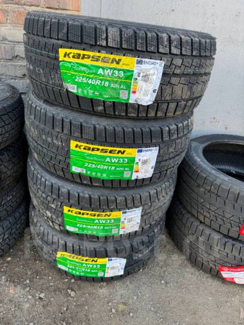 Kapsen aw33, 225/40 R18, 18", 1 шт, 225 мм, 40 %, радиальный, зимние ...
