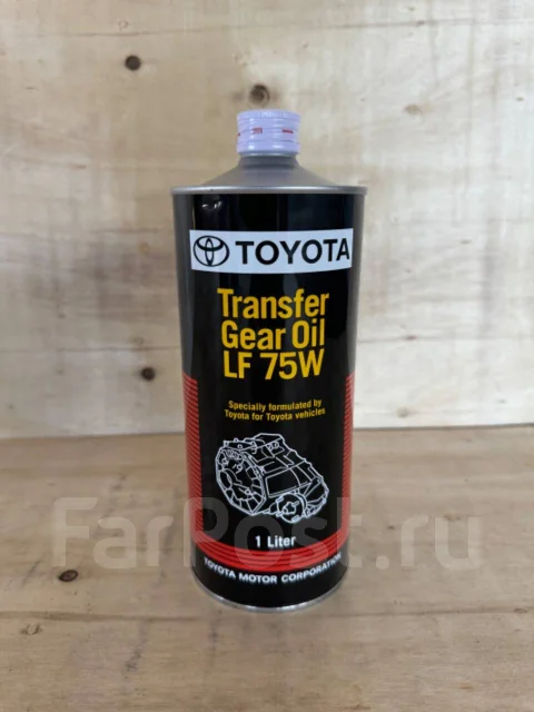 Масло трансмиссионное Toyota Transfer Gear Oil LF 75w, 1L, 1,00 л. в ...