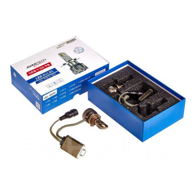 Лампы HB3 LED 6500K 45W Avantech комплект 2 шт купить во Владивостоке ...