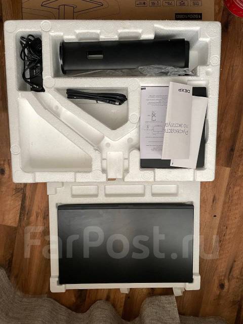 23.8" Монитор DEXP DF24H1 черный, ЖК (LCD, LED, QLED), IPS, 1920x1080 (Full HD), б/у, в наличии ...