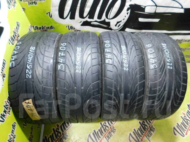 Dunlop Direzza DZ101, 225/40R18, 18", 1 шт, 225 мм, 40 %, радиальный, летние, без шипов. Цена ...