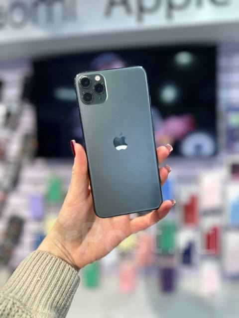 Apple iPhone 11 Pro Max 256GB АКБ-75% Гарантия Trade-in, 6.50", зеленый ...