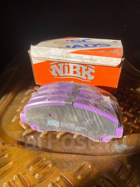 Колодки тормозные дисковые NIBK Original, передние, комплект на ось (4 купить во Владивостоке по ...