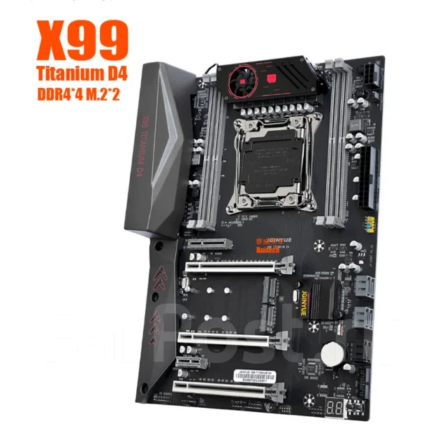Материнская плата LGA2011v3 Jingyue X99 Titanium D4, Huanan, новый, в ...