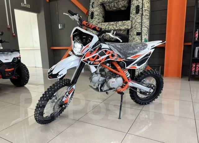 Kayo Basic TT125, 2024, 125 куб. см. 4х тактный, без пробега, исправен, бензин, питбайк, без птс ...