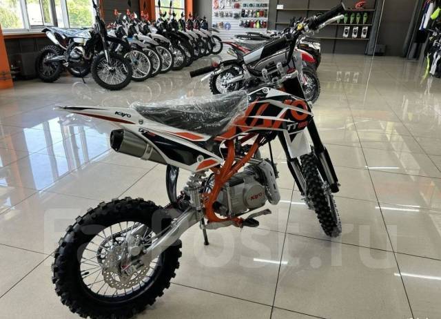 Kayo Basic TT125, 2024, 125 куб. см. 4х тактный, без пробега, исправен, бензин, питбайк, без птс ...