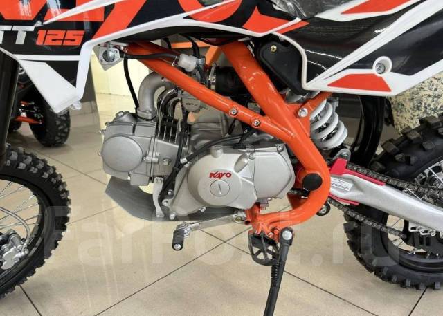 Kayo Basic TT125, 2024, 125 куб. см. 4х тактный, без пробега, исправен, бензин, питбайк, без птс ...