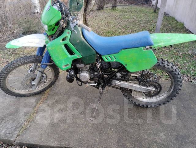 Kawasaki KDX 200, 1989, 200 куб. см. 2х тактный, с пробегом, исправен ...