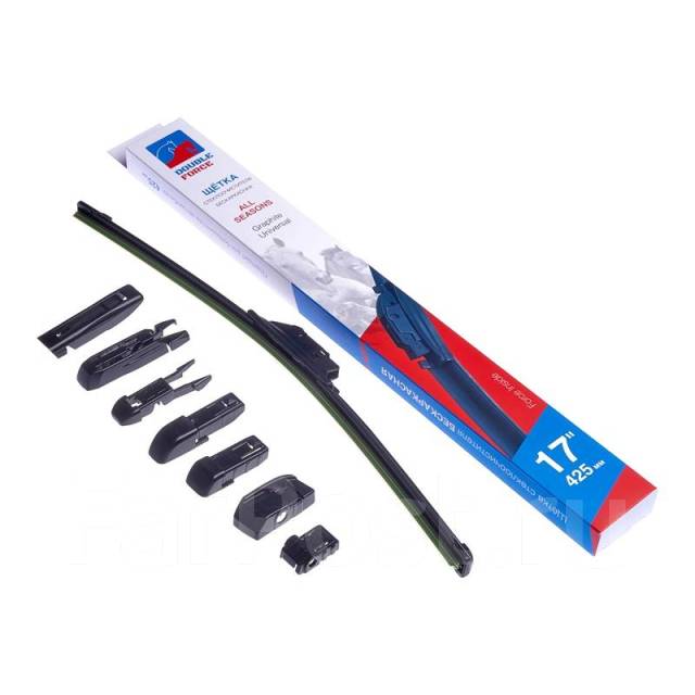 Щетка стеклоочистителя бескаркасная Double Force 425 мм (17") купить в ...