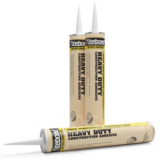 Монтажный клей(жидкие гвозди) Titebond Heavy Duty, в наличии. Цена: 441 ...