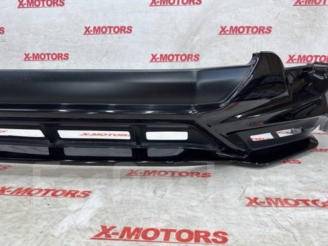 Губа передняя Toyota Land Cruiser Prado TRJ150 Черный 202 купить во Владивостоке по цене: 35 000 ...