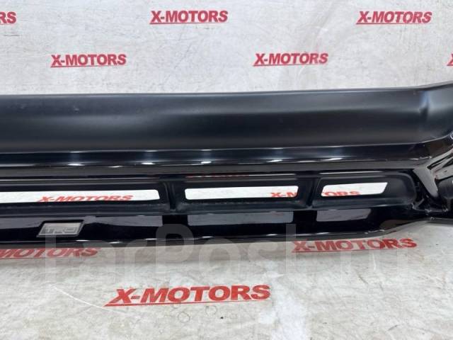 Губа передняя Toyota Land Cruiser Prado TRJ150 Черный 202 купить во Владивостоке по цене: 35 000 ...