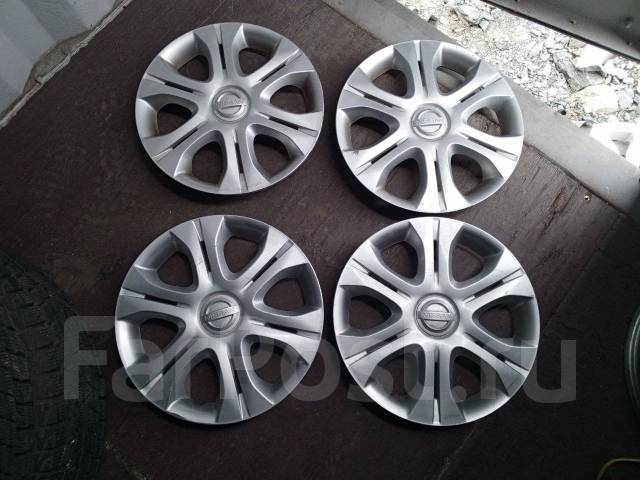 Продаётся комплект колпаков оригинал Nissan R14 из Японии, 14", 1 шт, 4 ...