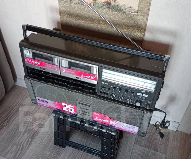 Двух кассетный магнитофон sharp GF-818, б/у, в наличии. Цена: 36 000 ...