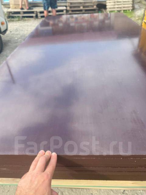 Фанера ламинированная все толщины, в наличии. Цена: 2 150₽ во Владивостоке