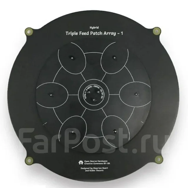 Антенна Triple Feed Patch 150 мм 14dBi 5.8 ГГц большая, новый, в ...
