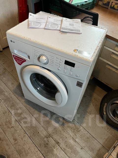 Стиральная машинка Lg 5,5, LG, 5,5 кг, б/у, в наличии. Цена: 5 000₽ во ...