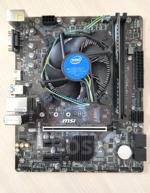 Материская плата Msi с процессором intel Core i5-9400f и RAM 16gb DDR4 ...