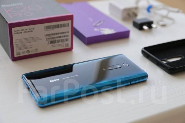 Xiaomi Redmi K20 Pro (Mi 9T Pro), 128 гб, 6.39", моноблок, синий, 3G ...
