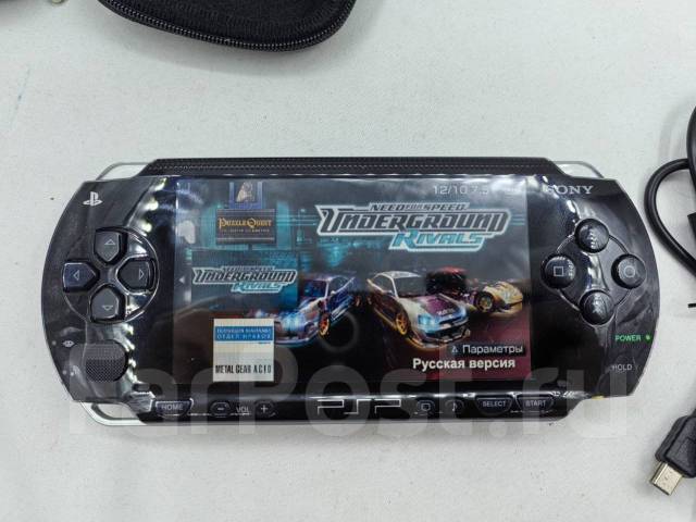 Sony PSP PlayStation Portable 1000 Black 32GB + 500 игр, б/у, в наличии ...