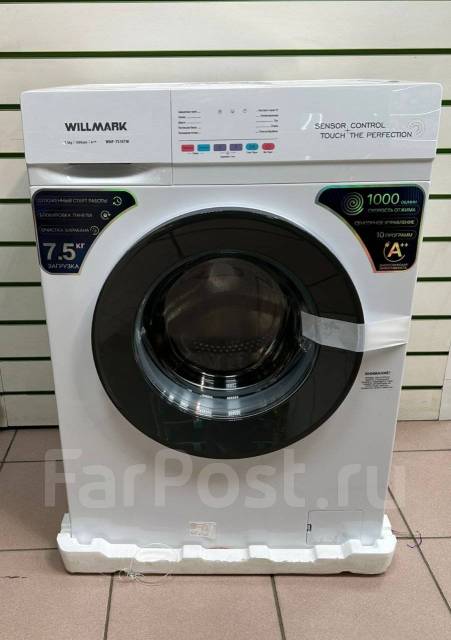 Стиральная машина Willmark WMF-7510TW - 7.5кг/1000 об.10 реж. РФСеть, 7,5 кг, новый, в наличии ...