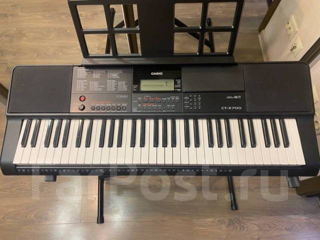 Синтезатор Casio CT-X700, б/у, в наличии. Цена: 20 000₽ во Владивостоке