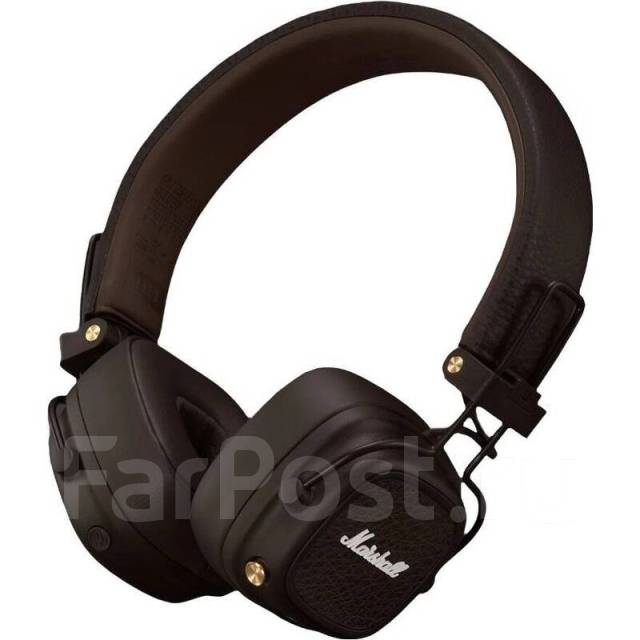 Наушники беспроводные Marshall Major V Brown. Гарантия, новый, в ...