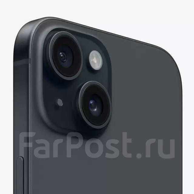 Смартфон Apple iPhone 15 2023 6Gb/128Gb 5G, 6.10", черный, новый, в ...