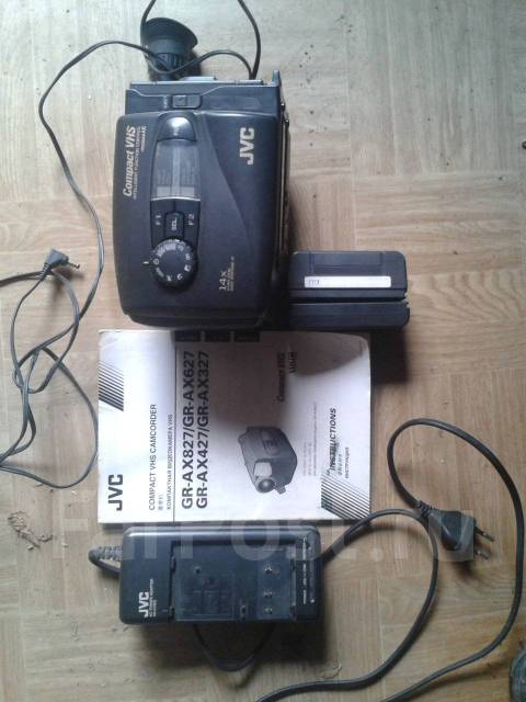 Видеокамера JVC GR-AX237E рабочая, б/у, в наличии. Цена: 1 990₽ во ...