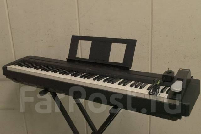 Цифровое пианино Yamaha P-45B, б/у, в наличии. Цена: 45 000₽ во ...
