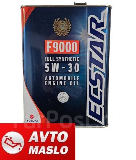 Масло моторное Suzuki Ecstar F9000 5W-30 4л, 4,00 л. бензин, для ...