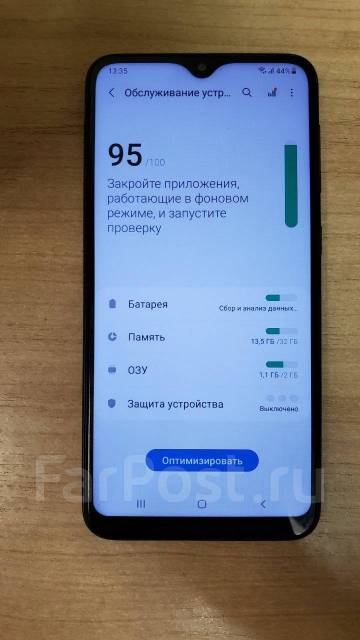 Смартфон Samsung Galaxy A10 2/32 Гб, 32 гб, 6.20", моноблок, 3G, 4G LTE ...