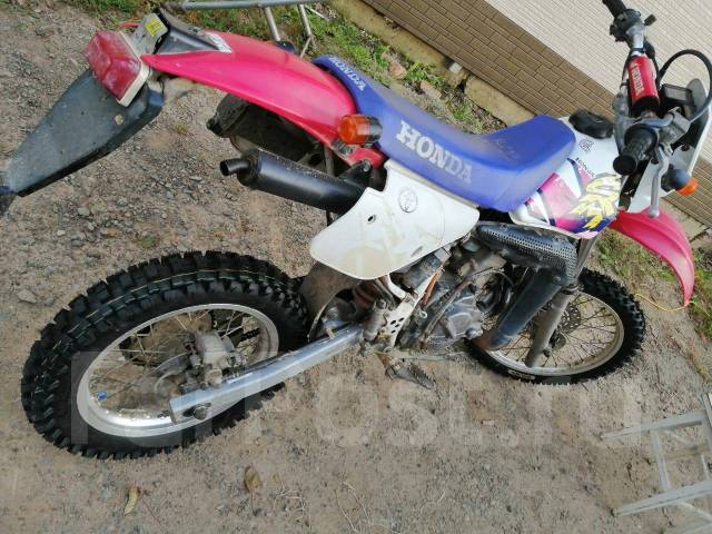 Honda CRM 80, 2000, 80 куб. см. 2х тактный, с пробегом, исправен, 14 500 км, бензин, эндуро ...