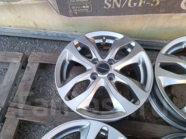 Комп. литых дисков т- серых Bridgestone Balminum R15-4-100. 5.5J. ET42, 15", 1 шт, 4x100, 67,1 ...