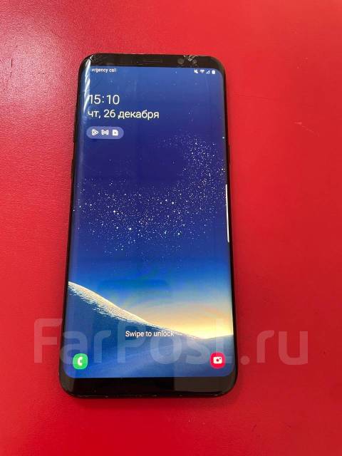 Продам Samsung Galaxy S8 Plus G955U, 64 гб, 6.20", моноблок, черный, 3G ...