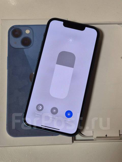 IPhone 13 Mini, 128 гб, 5.40", моноблок, синий, 3G, 4G LTE, NFC, б/у, в ...
