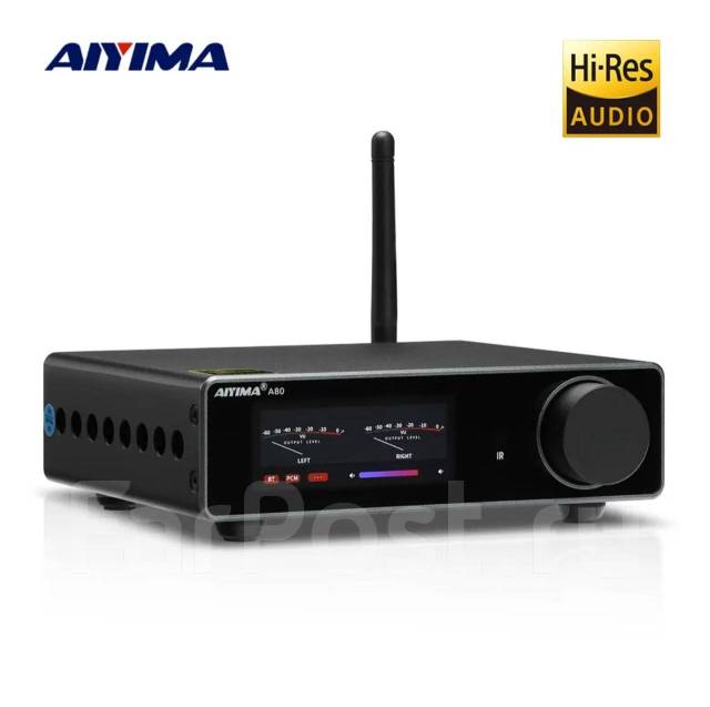 *Akh* Цифровой усилитель мощности Aiyima A80 с ЦАП и Bluetooth 5.1, новый, под заказ. Цена: 17 ...