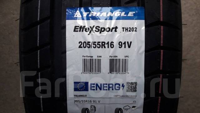 Triangle Effe X Sport TH202, 205/55 R16, 16", 1 шт, 205 мм, 55 % ...