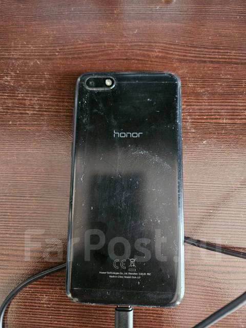 Honor 7A, 16 гб, 5.45", моноблок, б/у, в наличии. Цена: 2 000₽ во Владивостоке