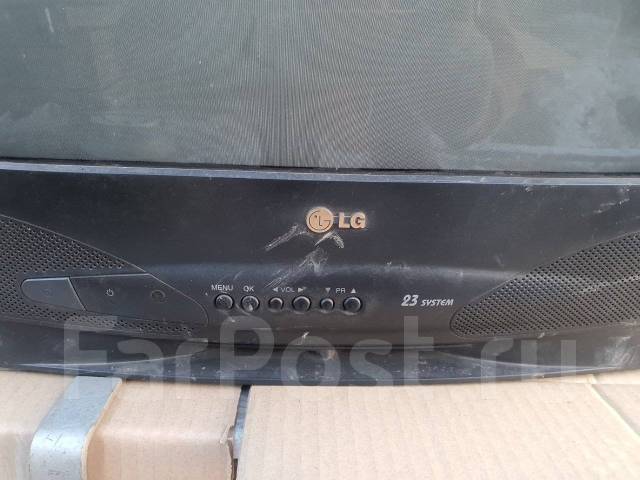Цветной телевизор ЭЛТ 21" в неизвестном состоянии LG CF-21E60, LG CF, CRT (ЭЛТ), б/у, в наличии ...