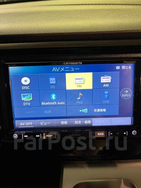 Магнитола Pioneer Carrozzeria avic-rz500, 2 DIN — 178x100 мм, б/у, в ...